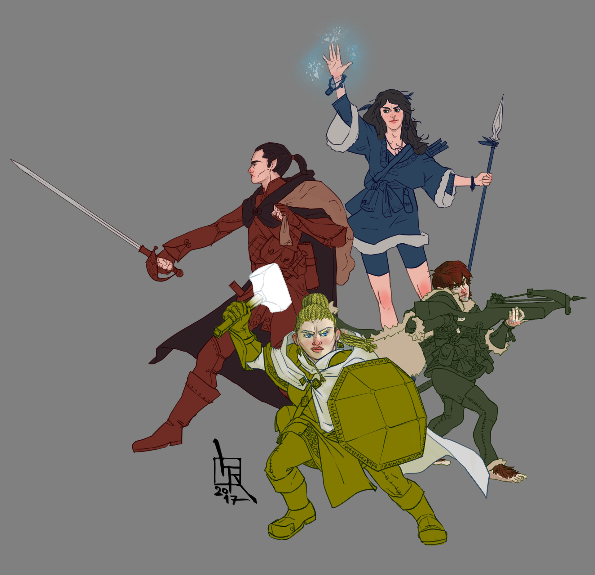 ArtStation - Pathfinder Party