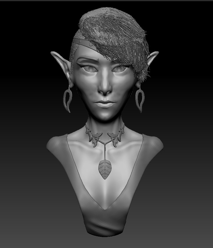 ArtStation - Elf Woman