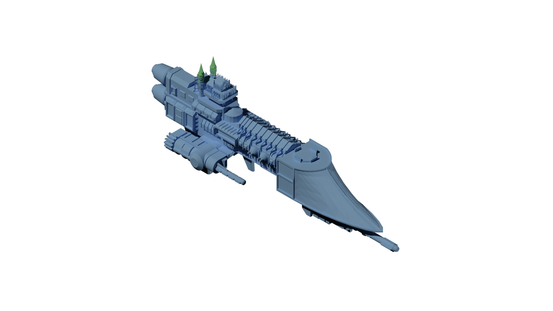 ArtStation - Firestorm class frigate Warhammer40k