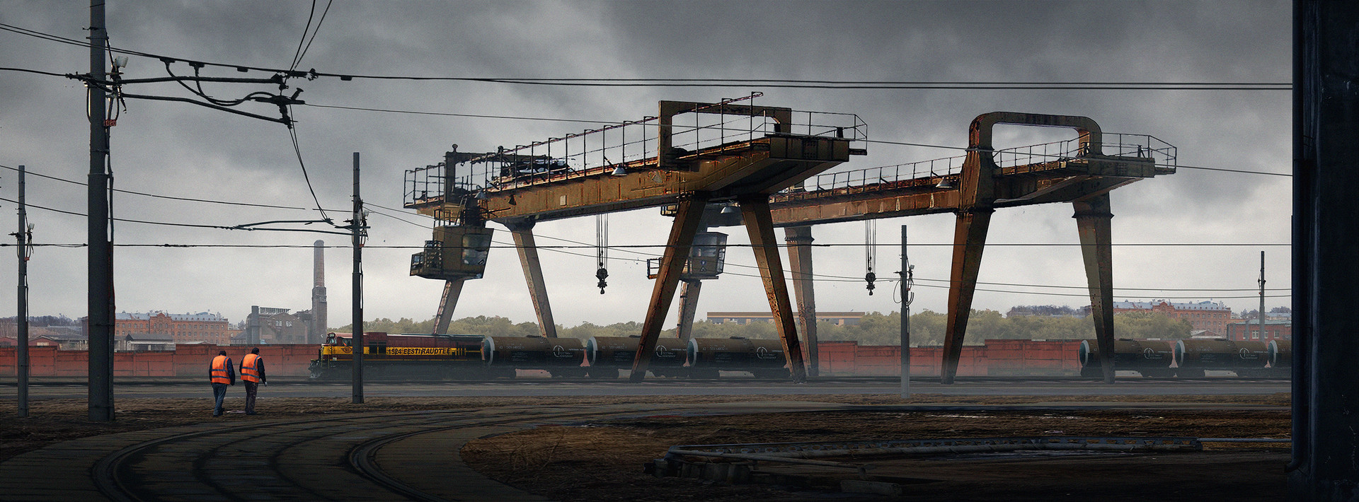 ArtStation - Overhead cranes