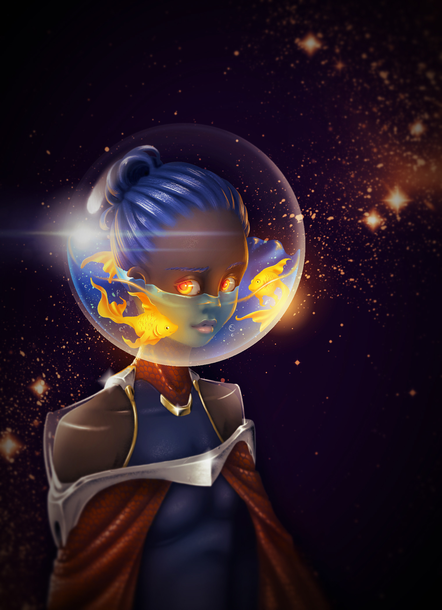 ArtStation - Space Girl 03 - Future Fashion