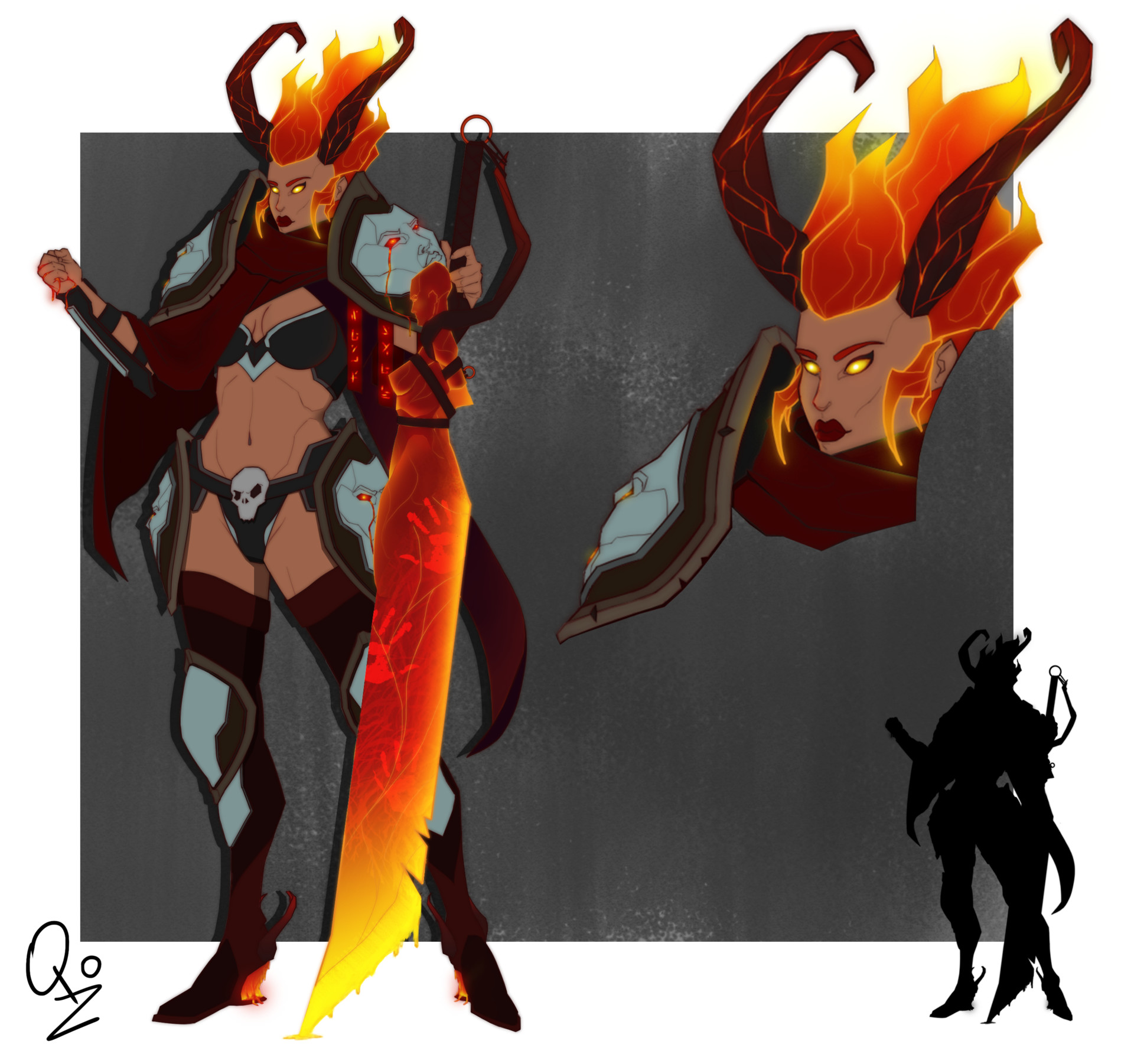 ArtStation - Hellfury remake.