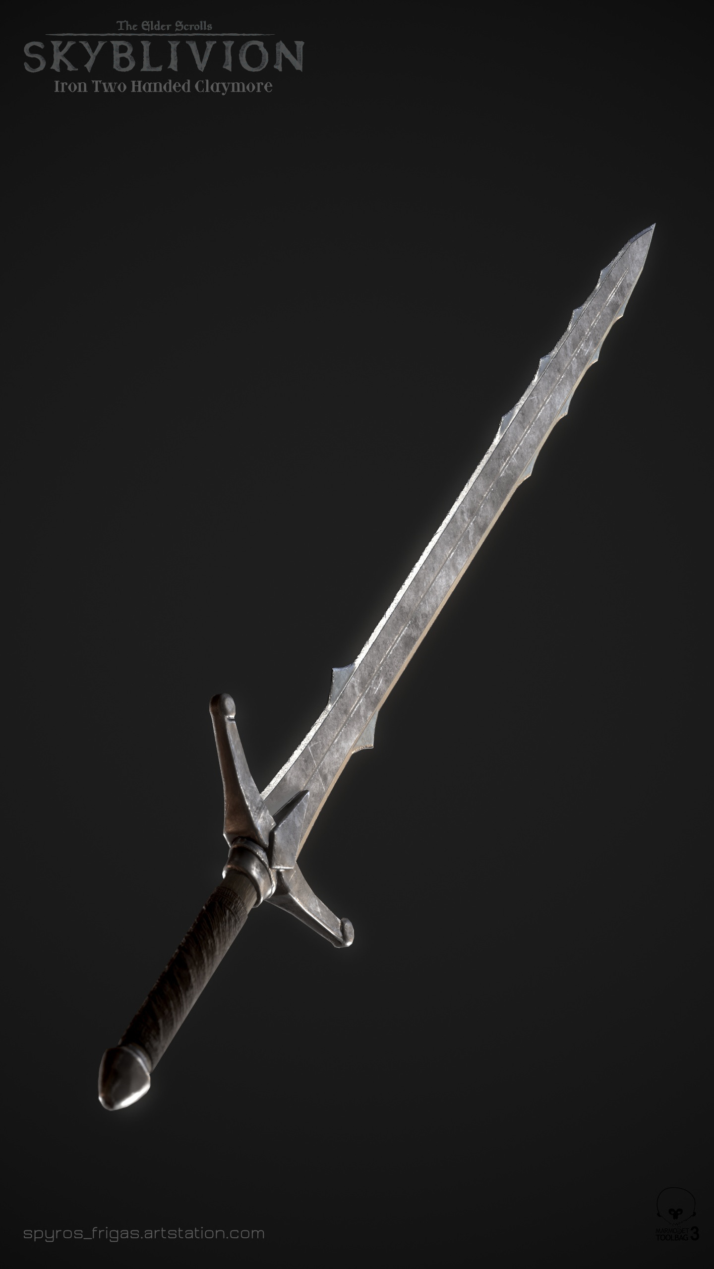 skyrim iron greatsword code