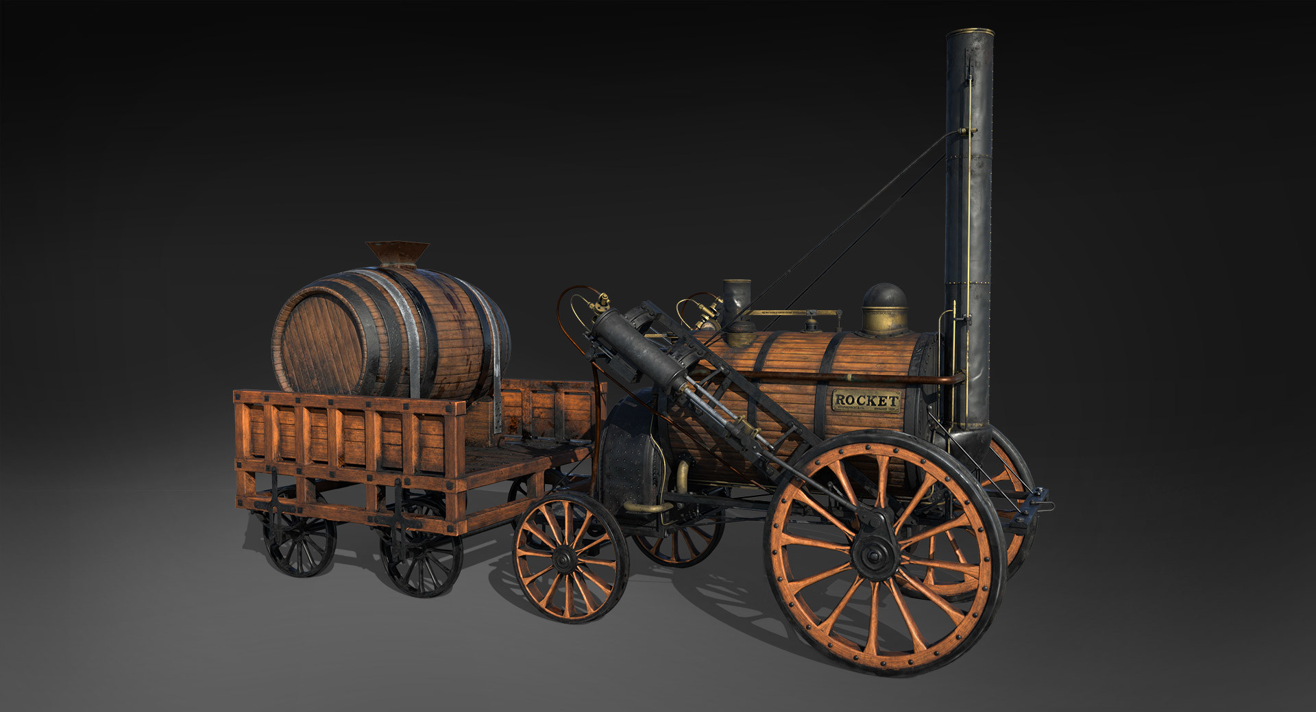 ArtStation - Rocket Train