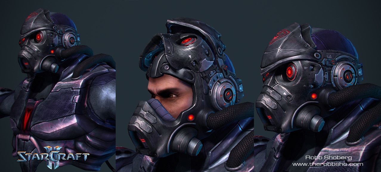 Robb Shoberg - starcraft 2 portraits