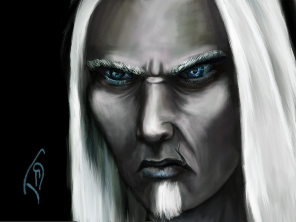 ArtStation - Blood Elf Death-Knight