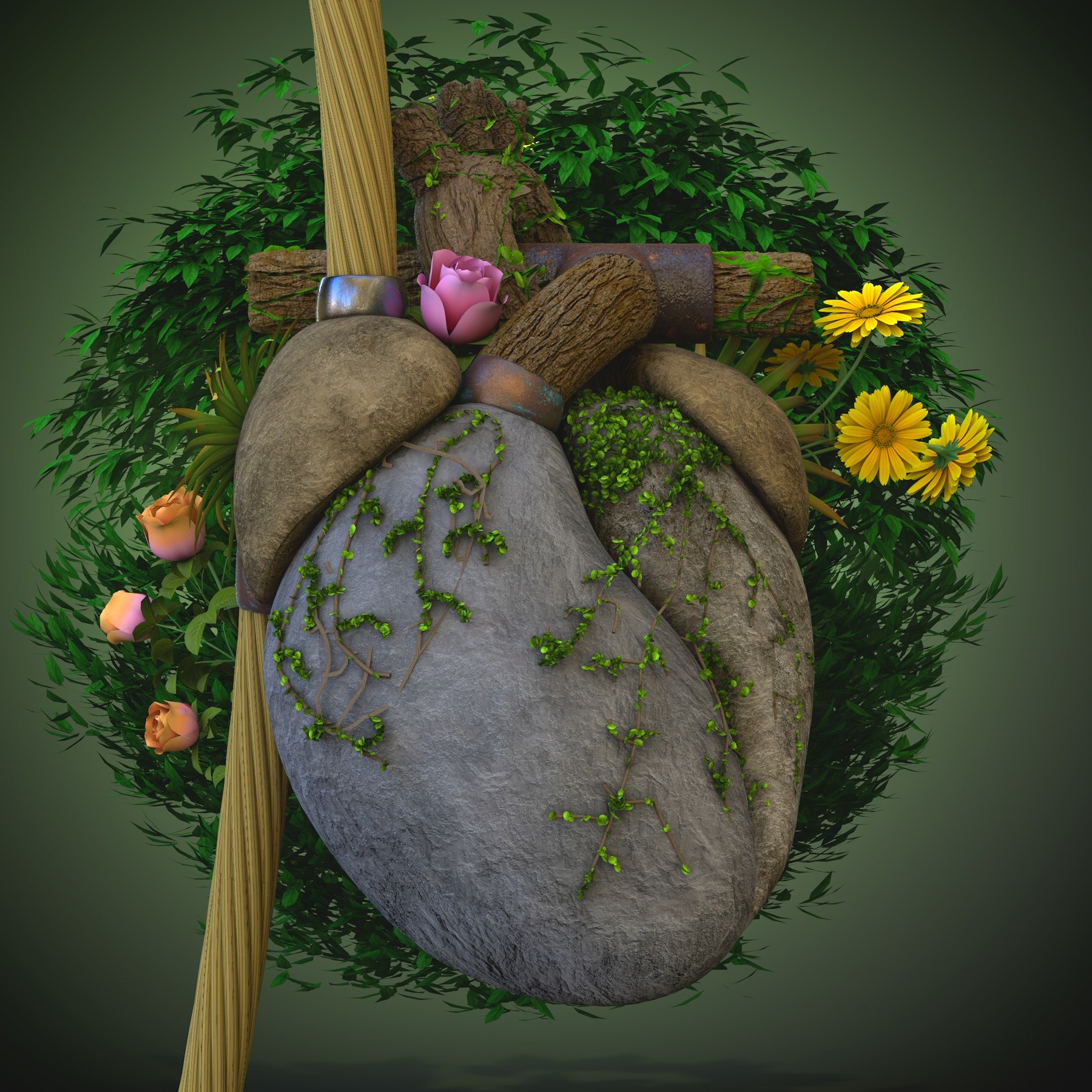 ArtStation - Heart of stone