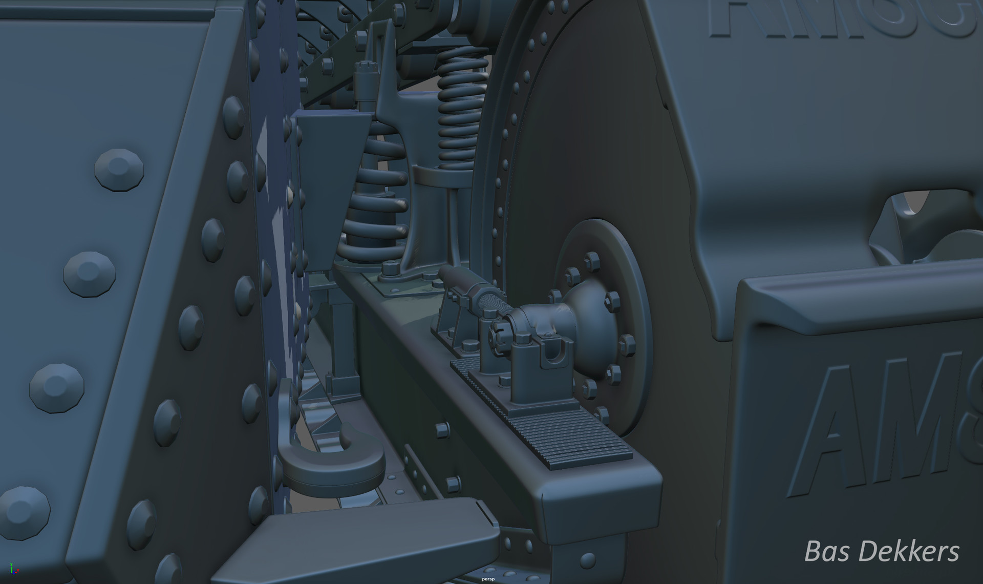 Bas Dekkers - M1917 FT-17 Tank