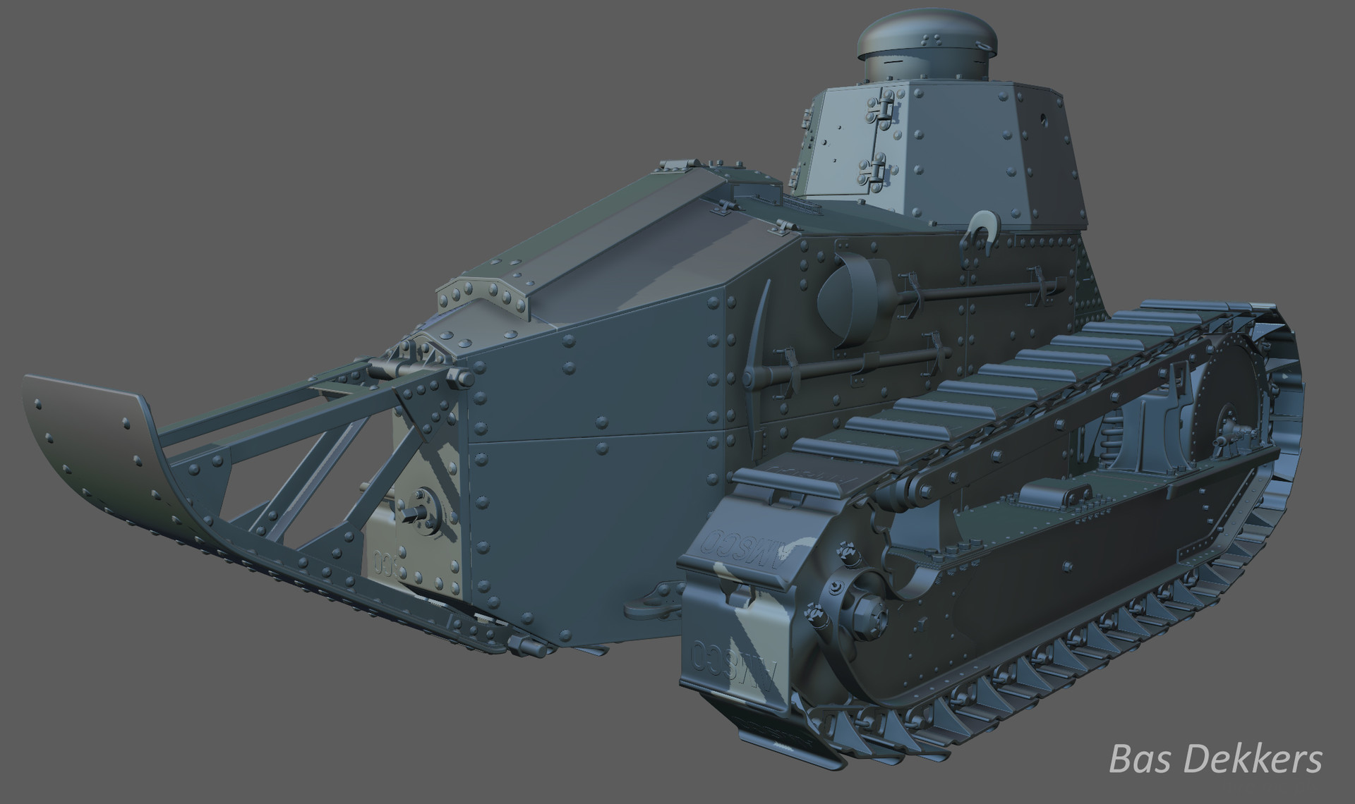 Bas Dekkers - M1917 FT-17 Tank