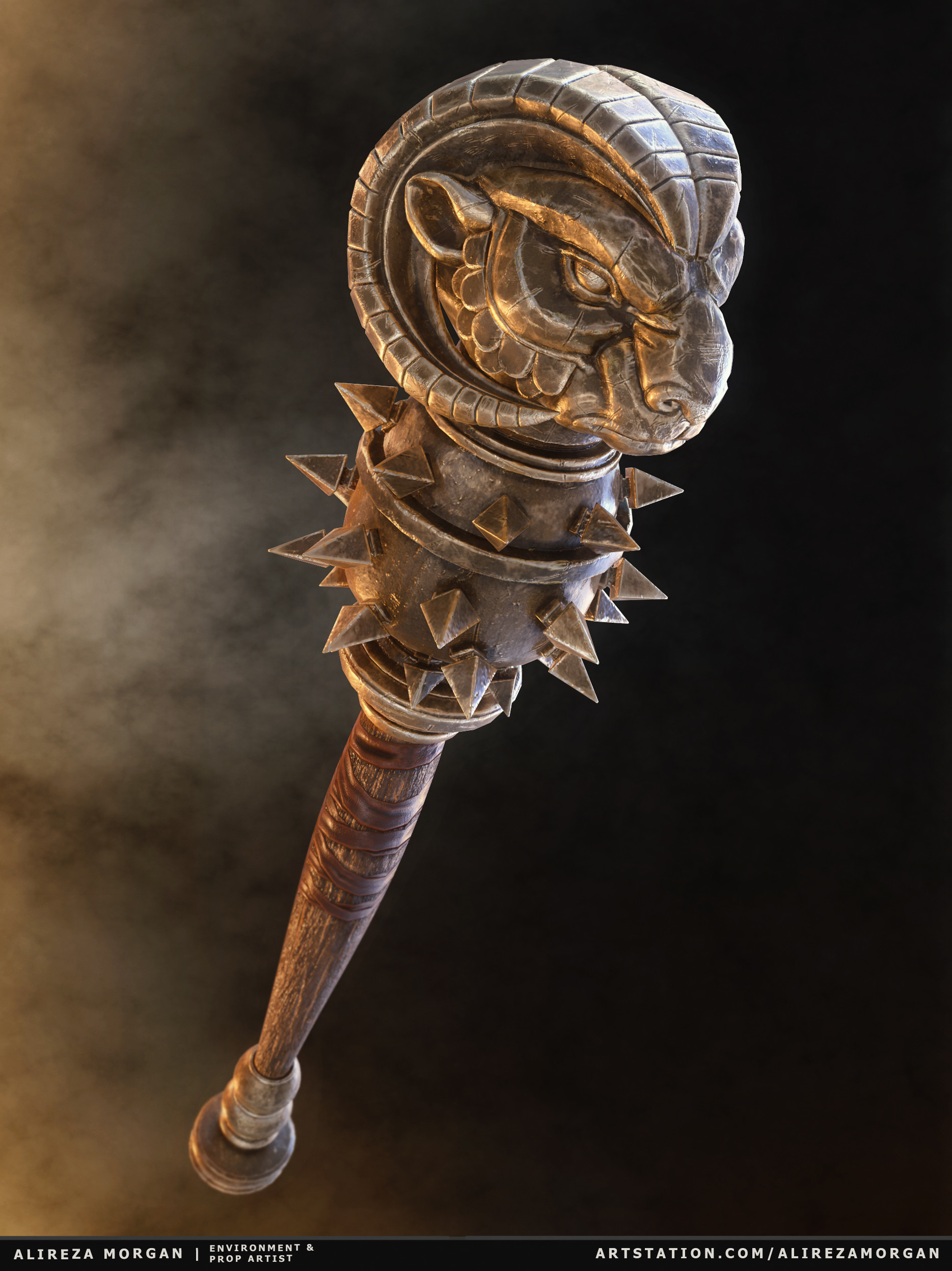 Alireza Morgan - Ancient Persian Mace