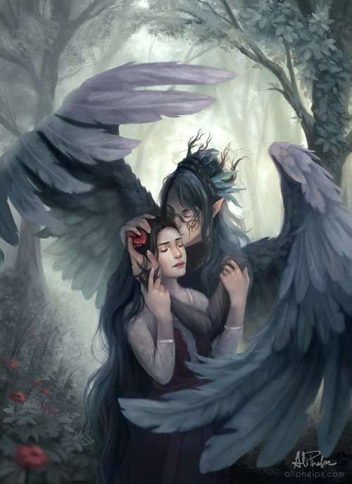 ArtStation - The Saint & The Seraph