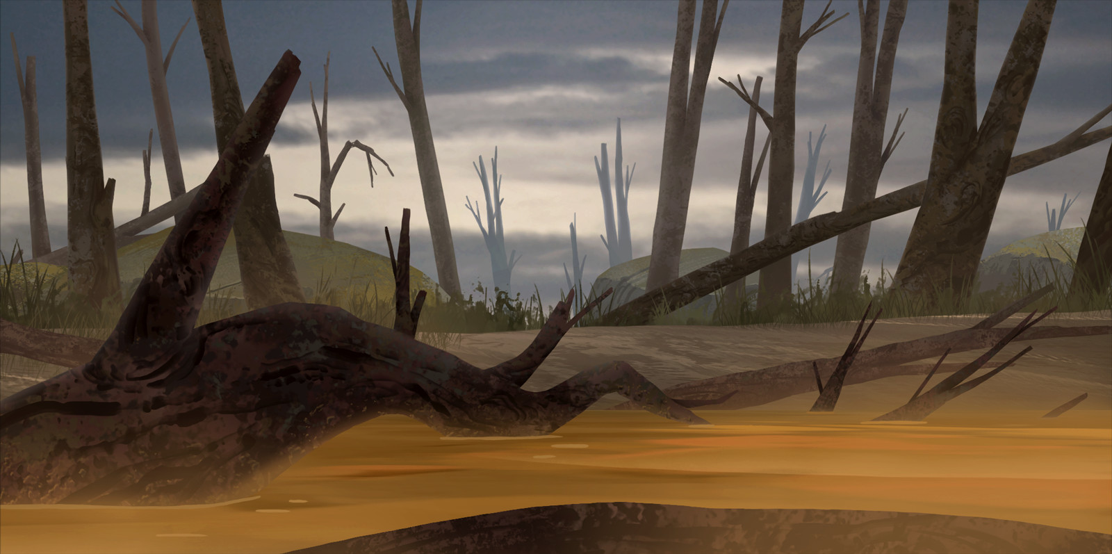 ArtStation - The polluted forest #6