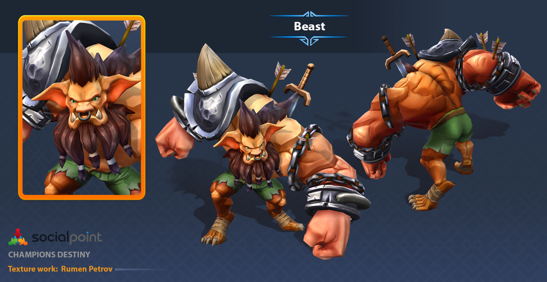 ArtStation - Champions Destiny - Beast