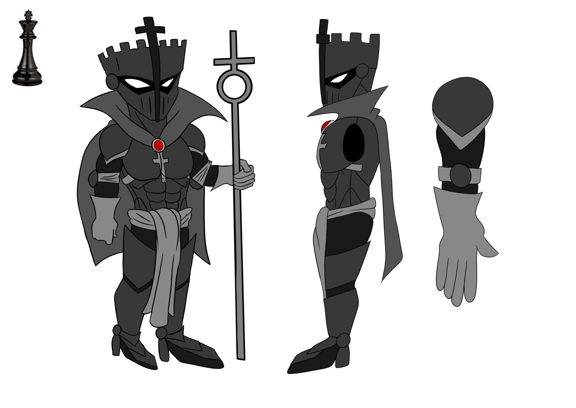 ArtStation - King Character sheet (Mate!)