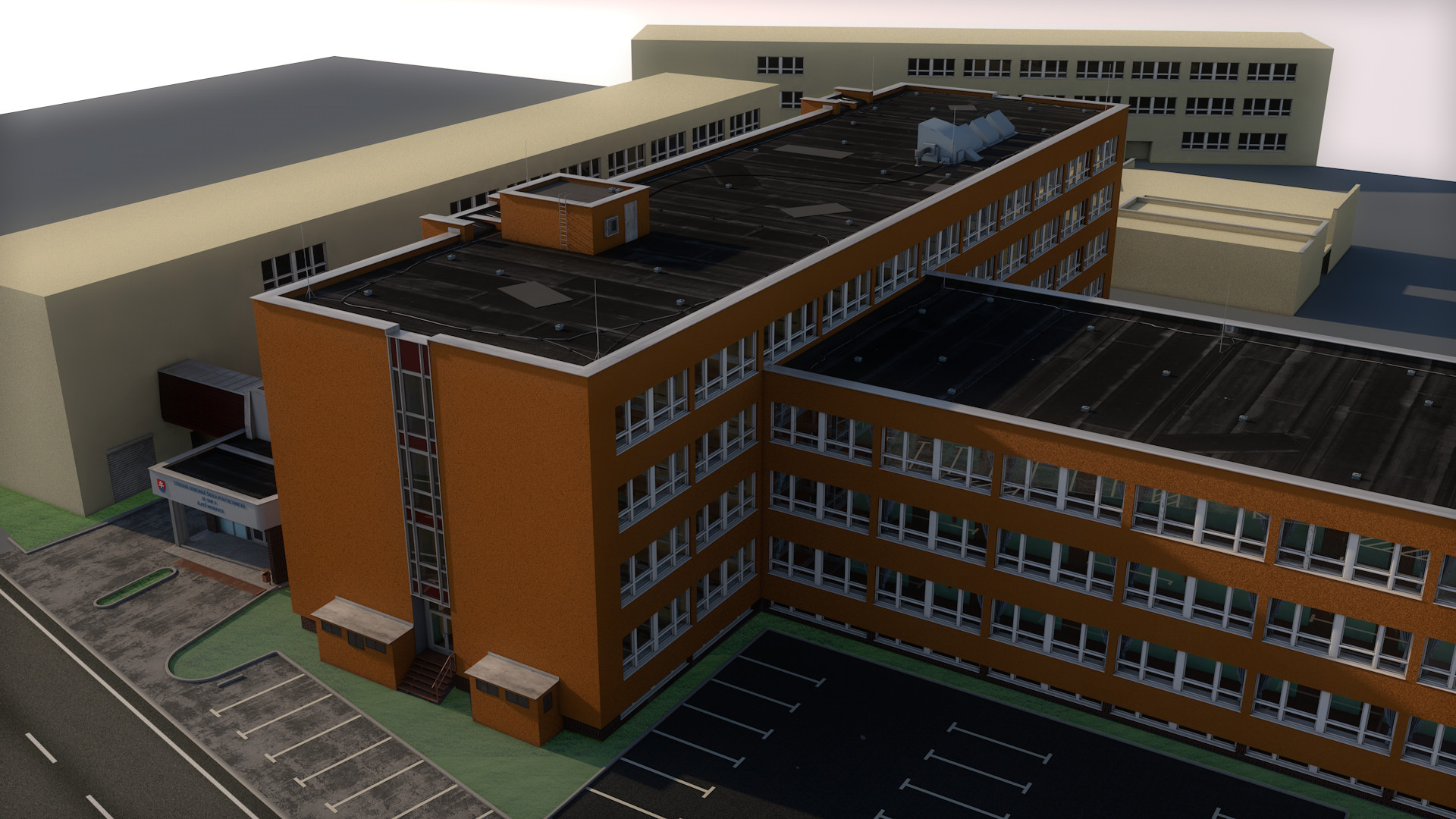 ArtStation - School | 3D Model