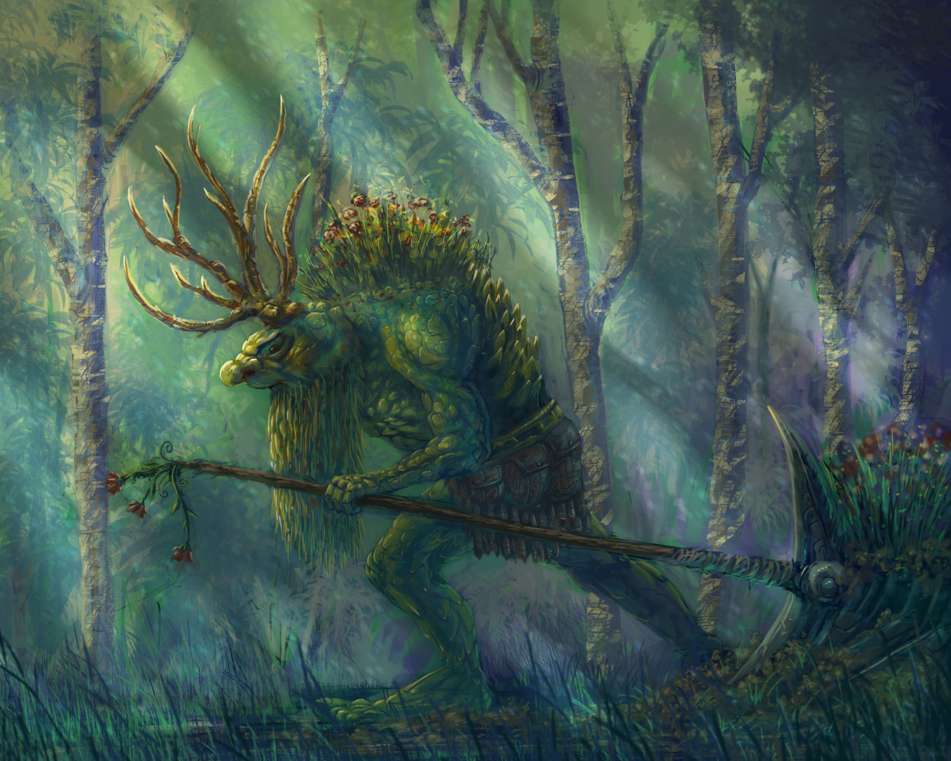 ArtStation - Guardian of the forest
