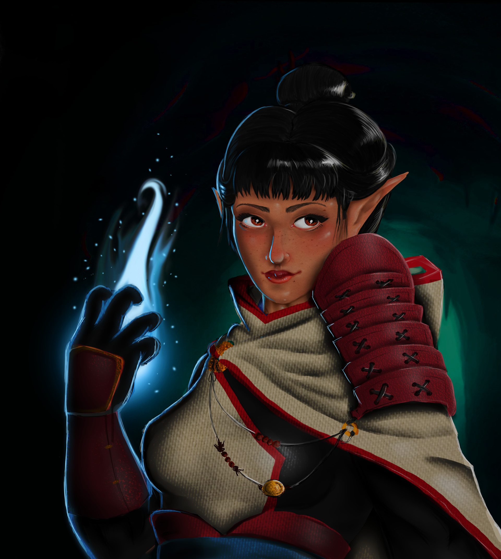 ArtStation - Elf Mage