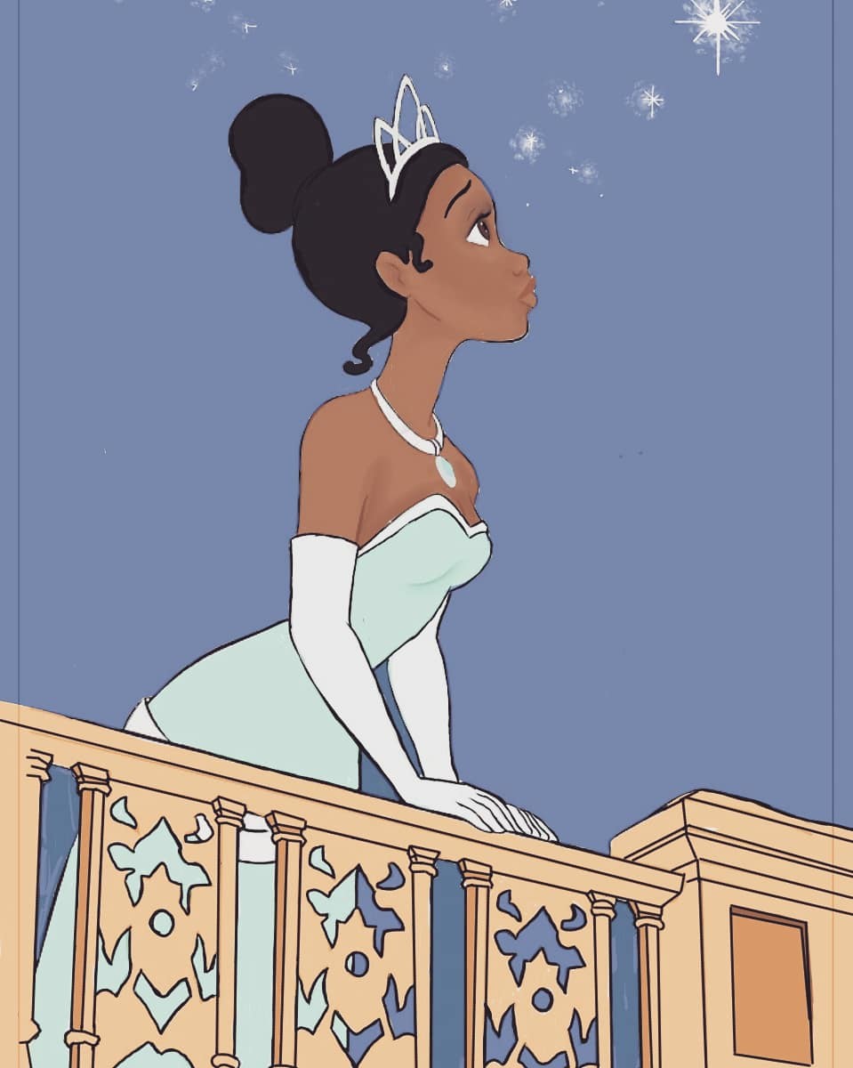 ArtStation - Princess Tiana