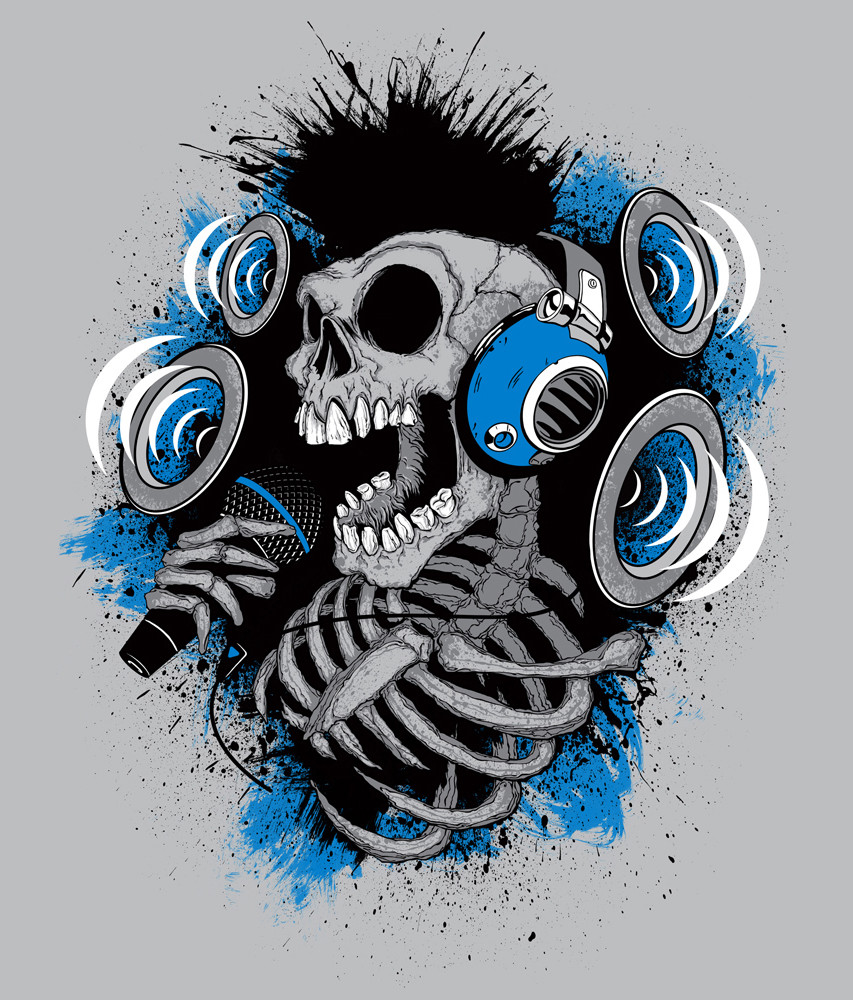 ArtStation - Sing skull