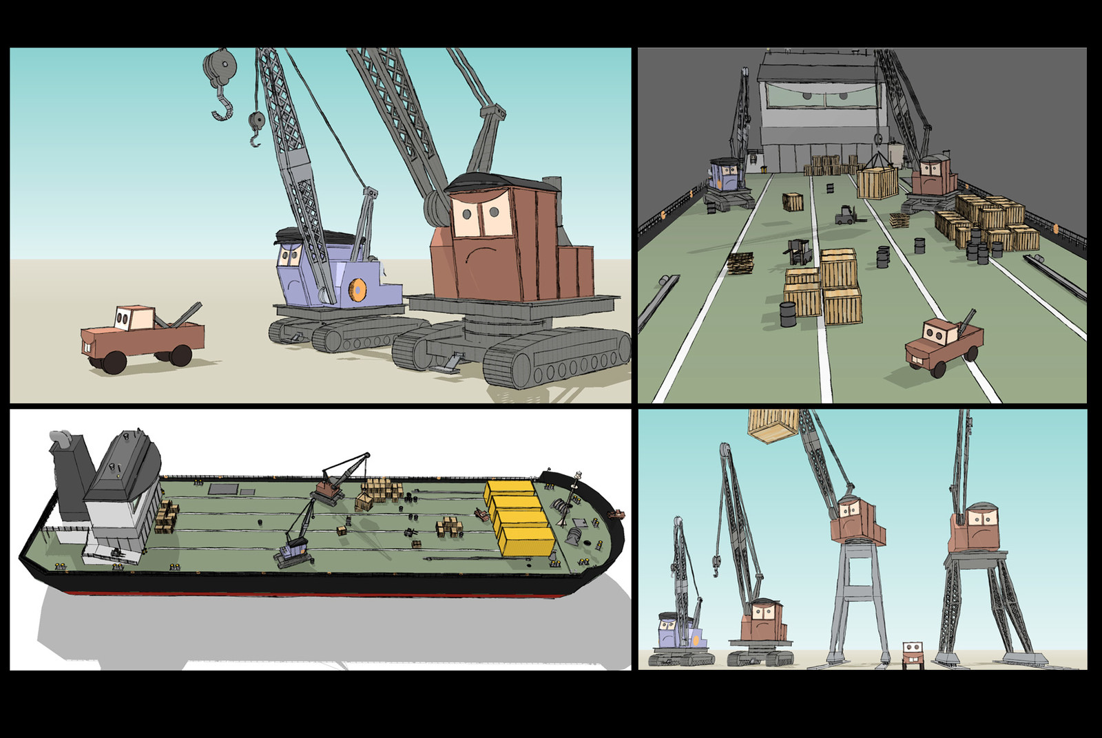 Mark Cordell Holmes - Pixar Sketch Art