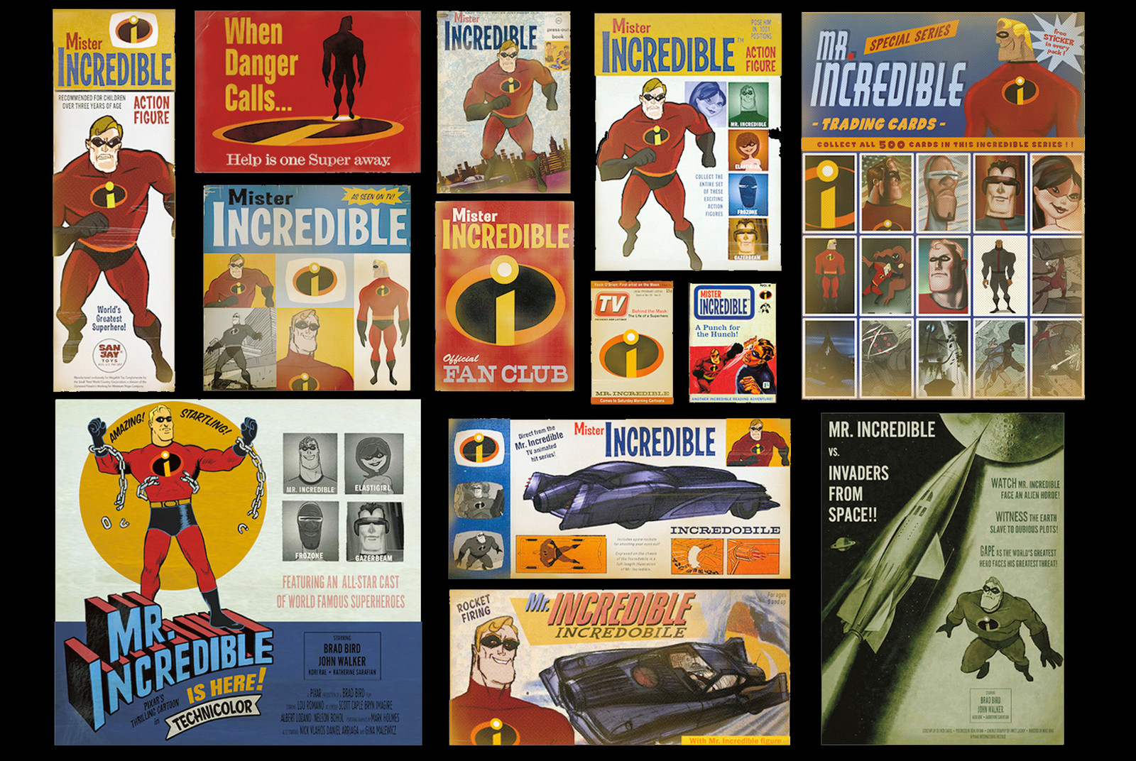 Mark Cordell Holmes - Pixar Graphic Design & Art Direction