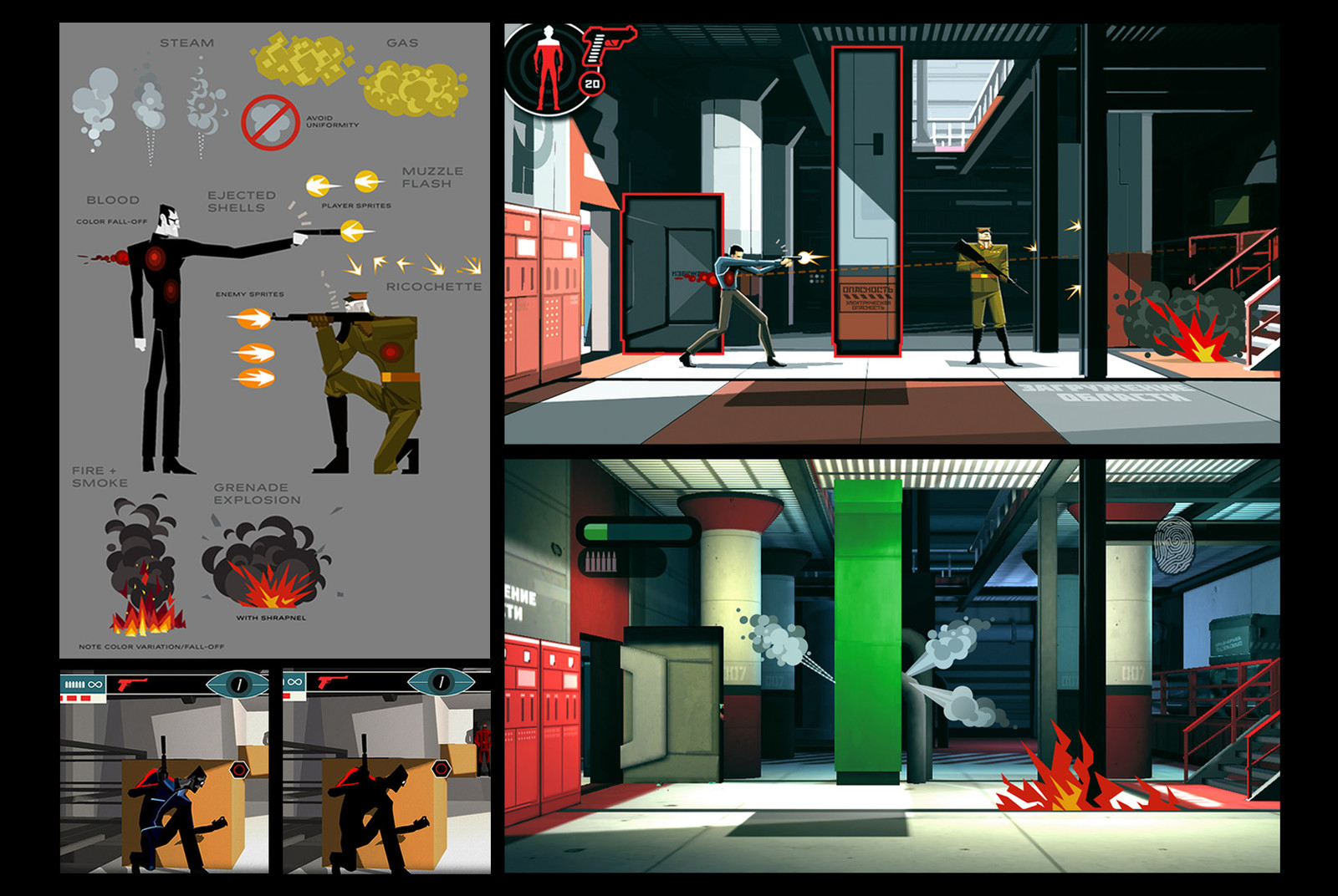 Mark Cordell Holmes - CounterSpy 2D & 3D Concept Design