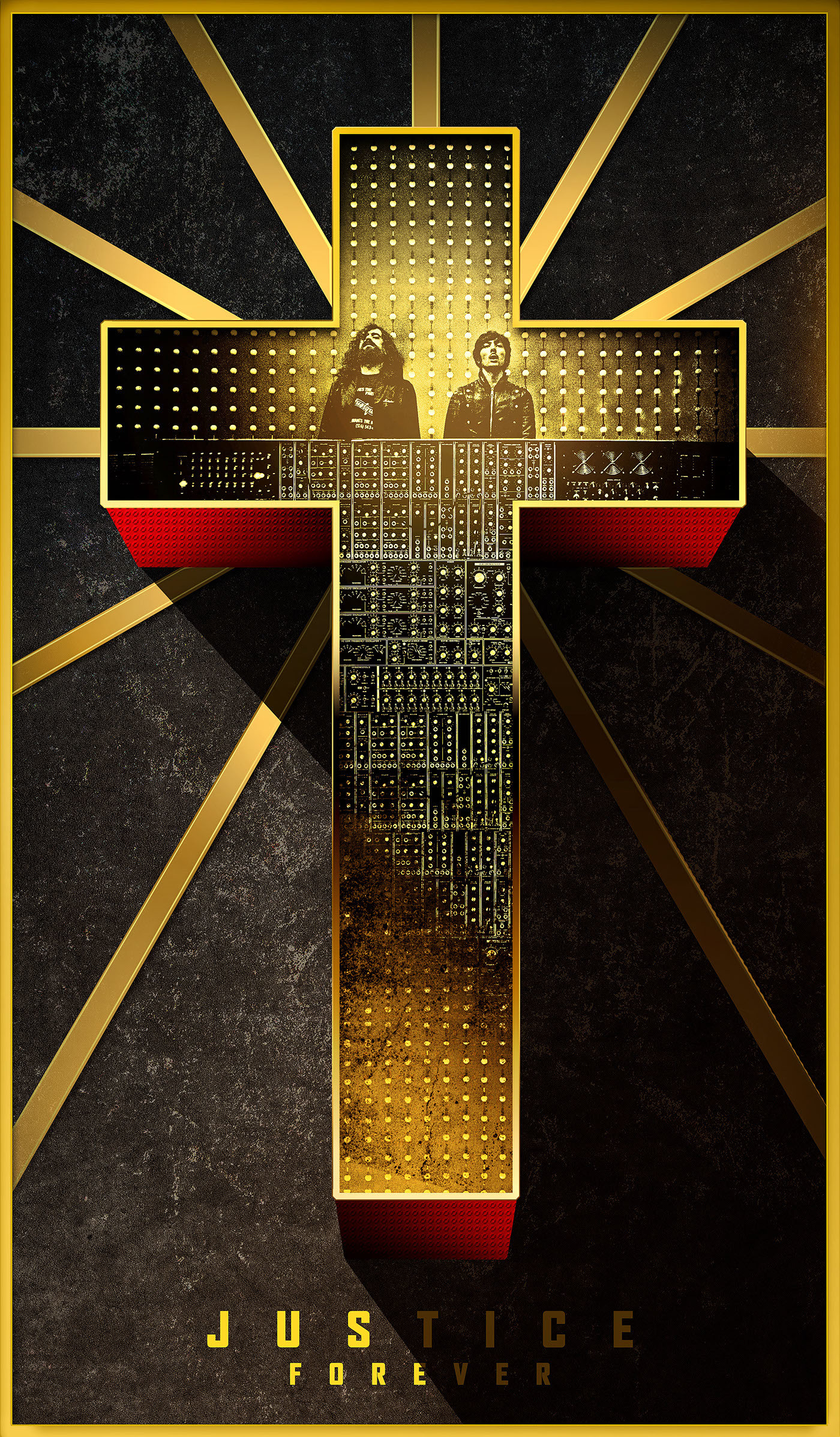 ArtStation - JUSTICE band poster