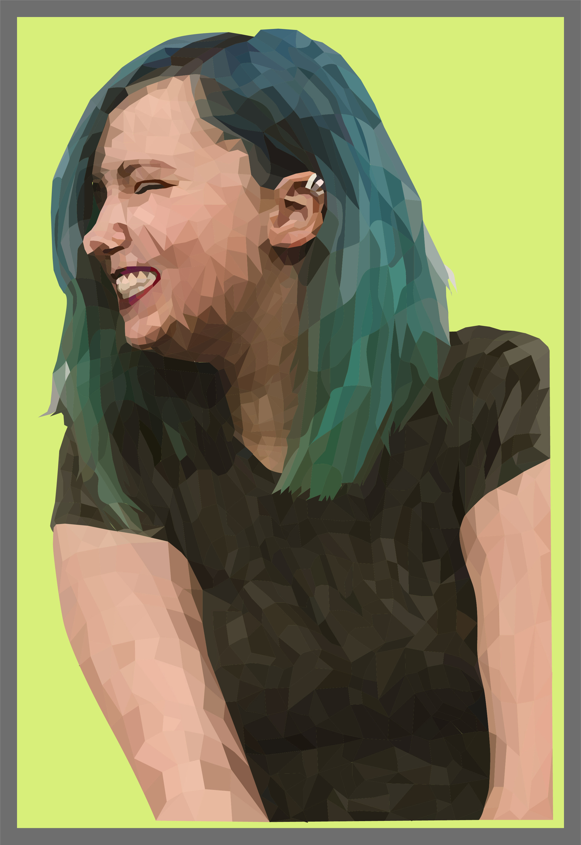 Bianca Berg - LowPoly Artwork with Progress