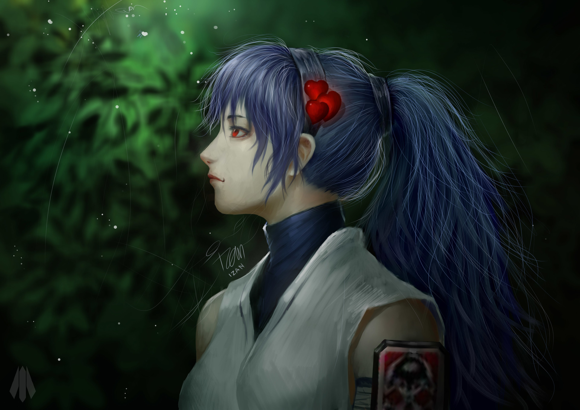 ArtStation - Blue Hair