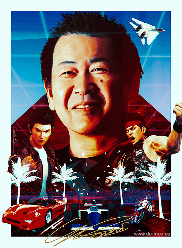 ArtStation - Yu Suzuki tribute