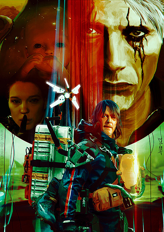 ArtStation - Death Stranding fan art