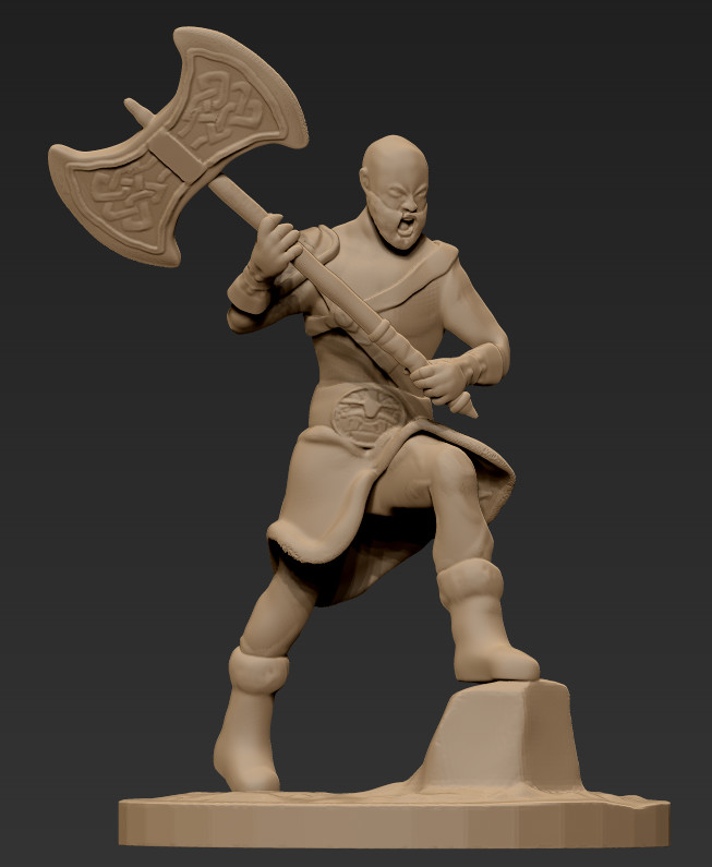ArtStation - Goliath Barbarian Mini