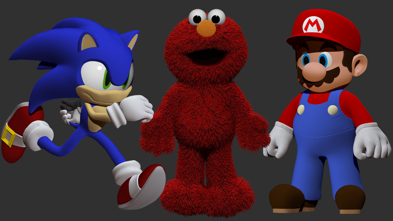 ArtStation - 3D Cartoon Characters