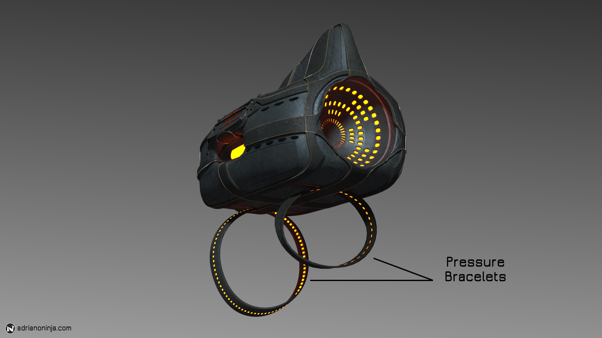 Adriano Ninja - Alien Wrist Weapon