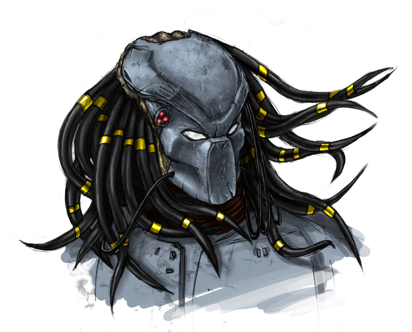 ArtStation - Dreads flowing