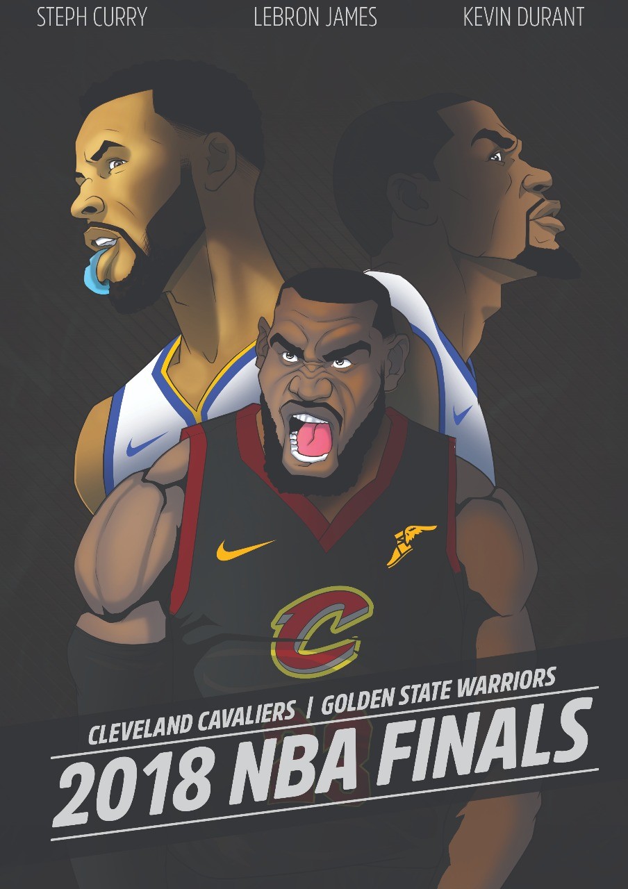 ArtStation - NBA FINALS 2018