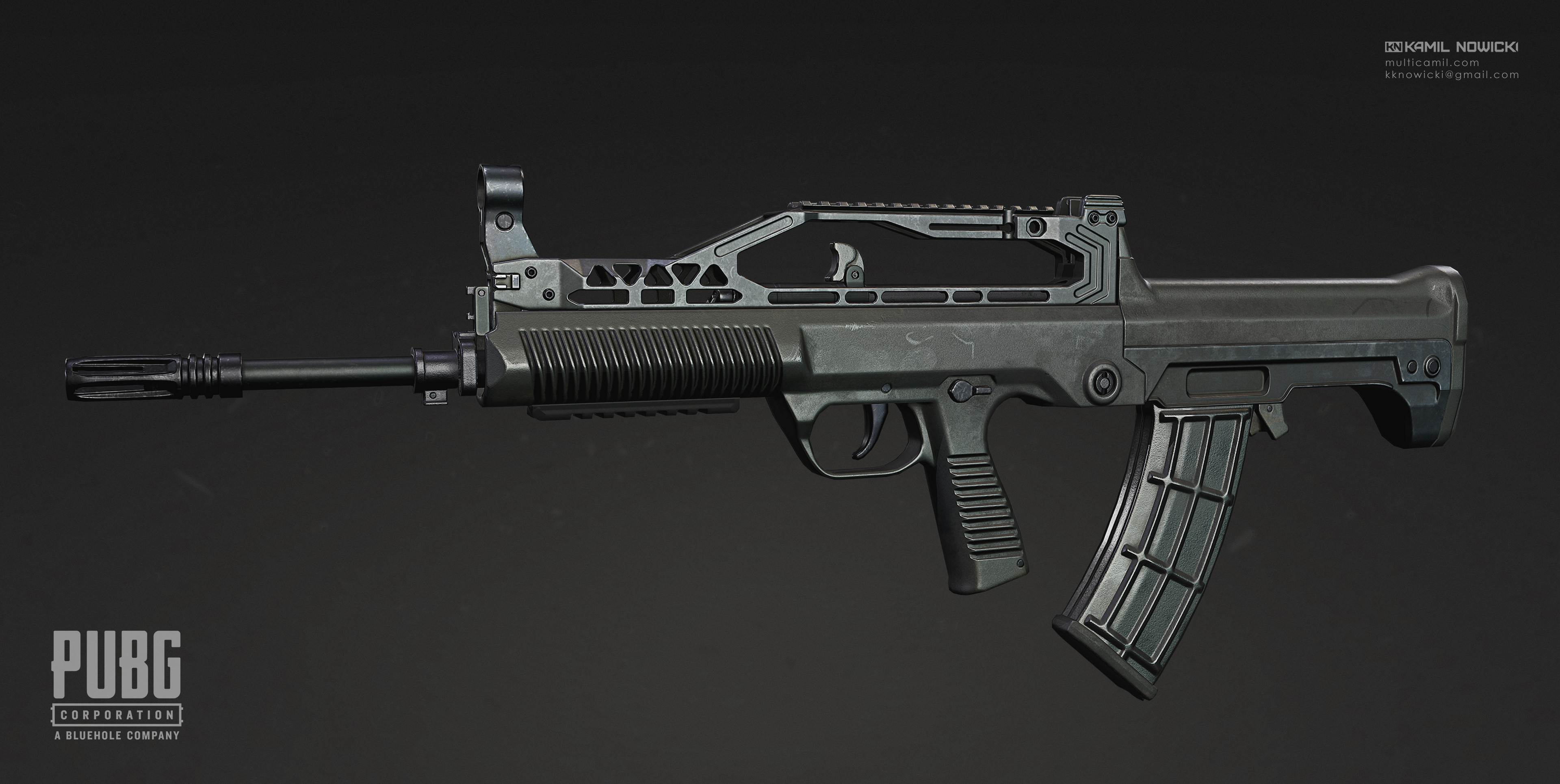 Kamil Nowicki - Playeruknown's Battlegrounds: QBZ-9-1