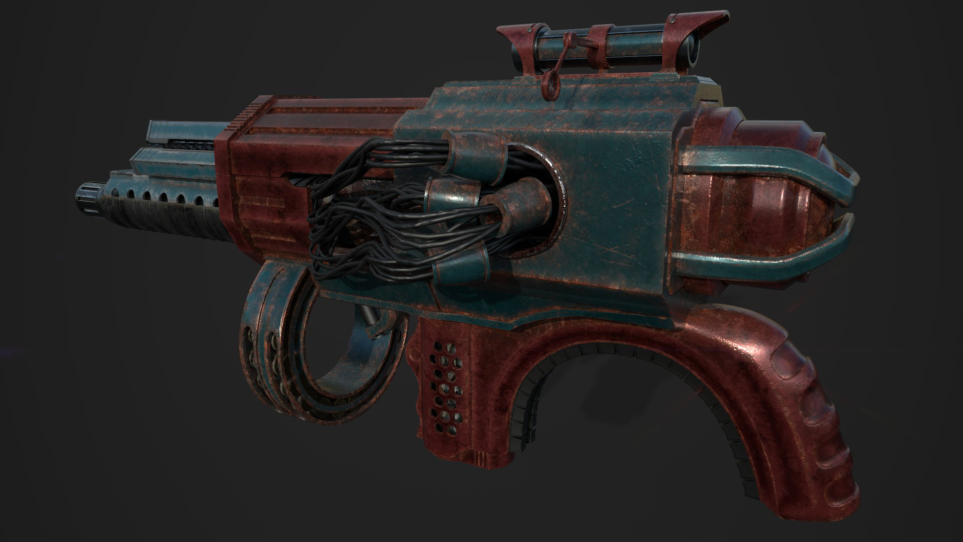 ArtStation - Sci-Fi Weapon