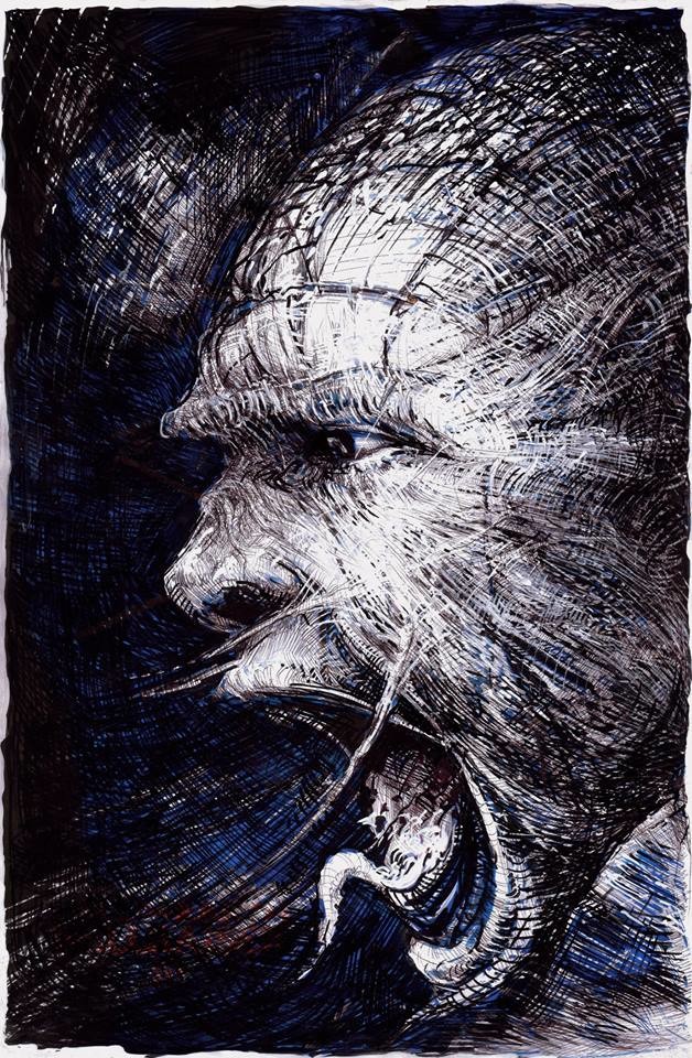 ArtStation - Hellraiser, drawing on paper more - www.masianis.pl
