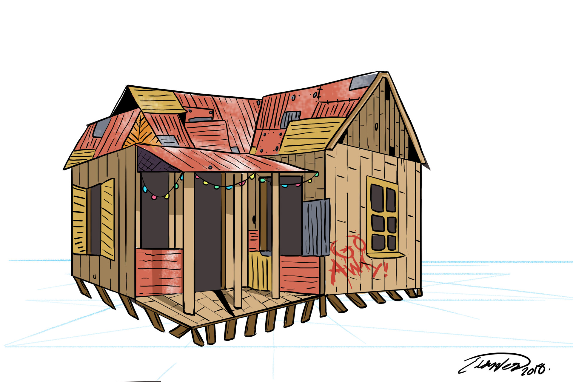 ArtStation - Apocalypse Buildings