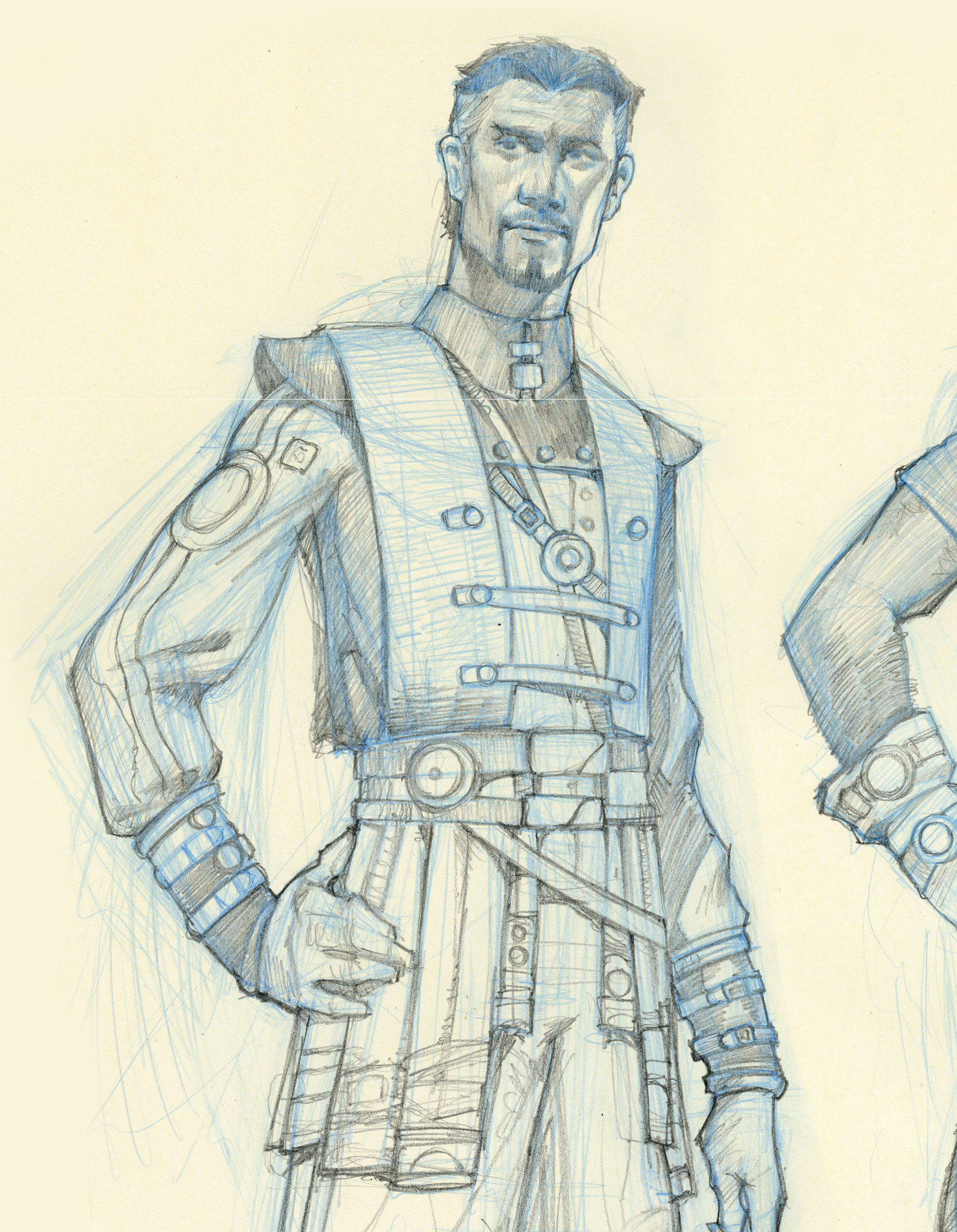 Armand Baltazar - Balthus & Magnus initial character design sketches