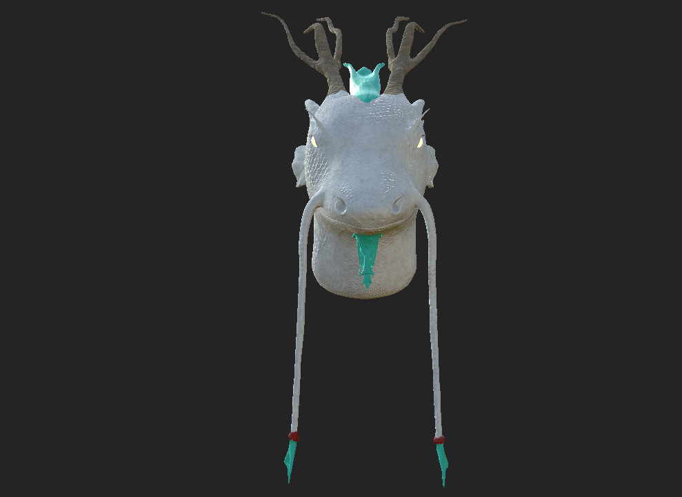 ArtStation - Dragon Head