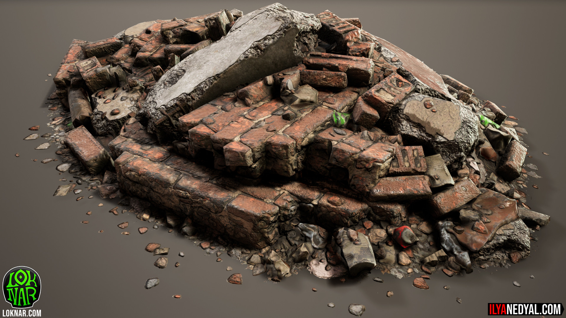 Ilya Nedyal - Rubble and Debris - Modular Set