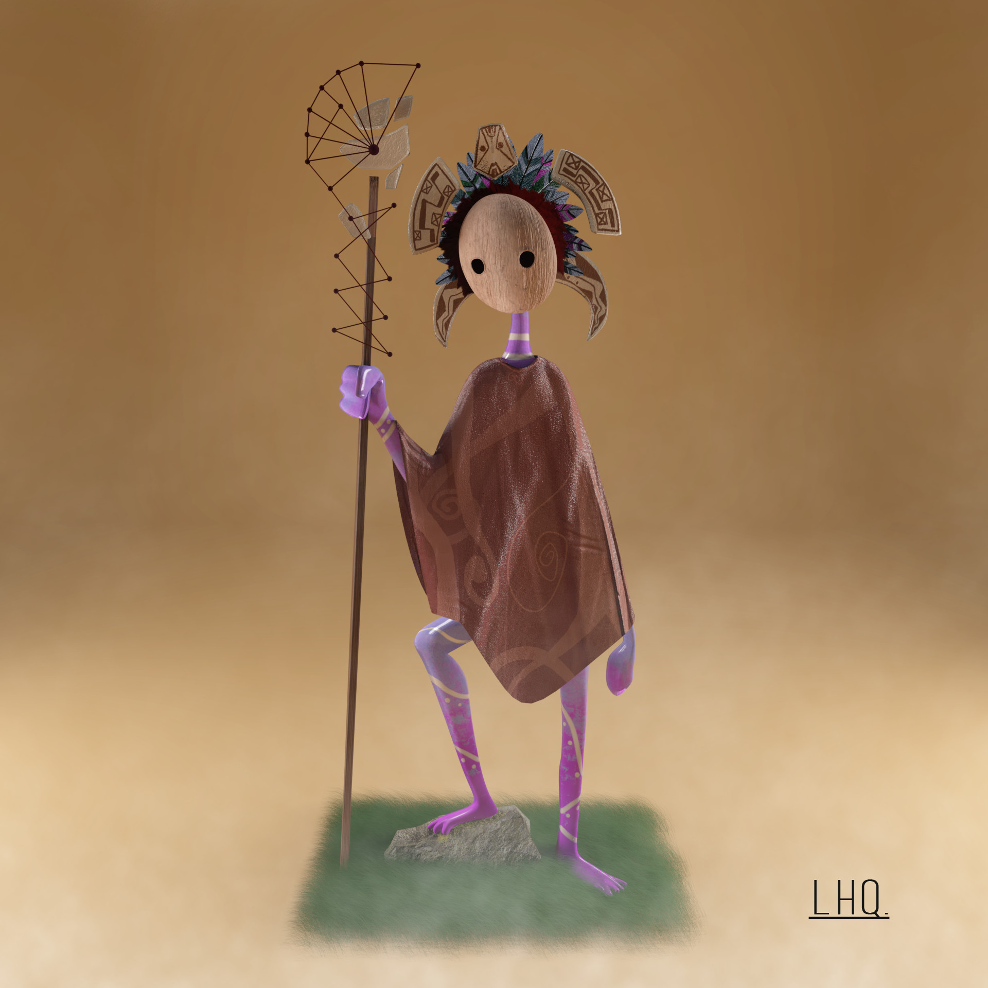 ArtStation - Shaman Hero