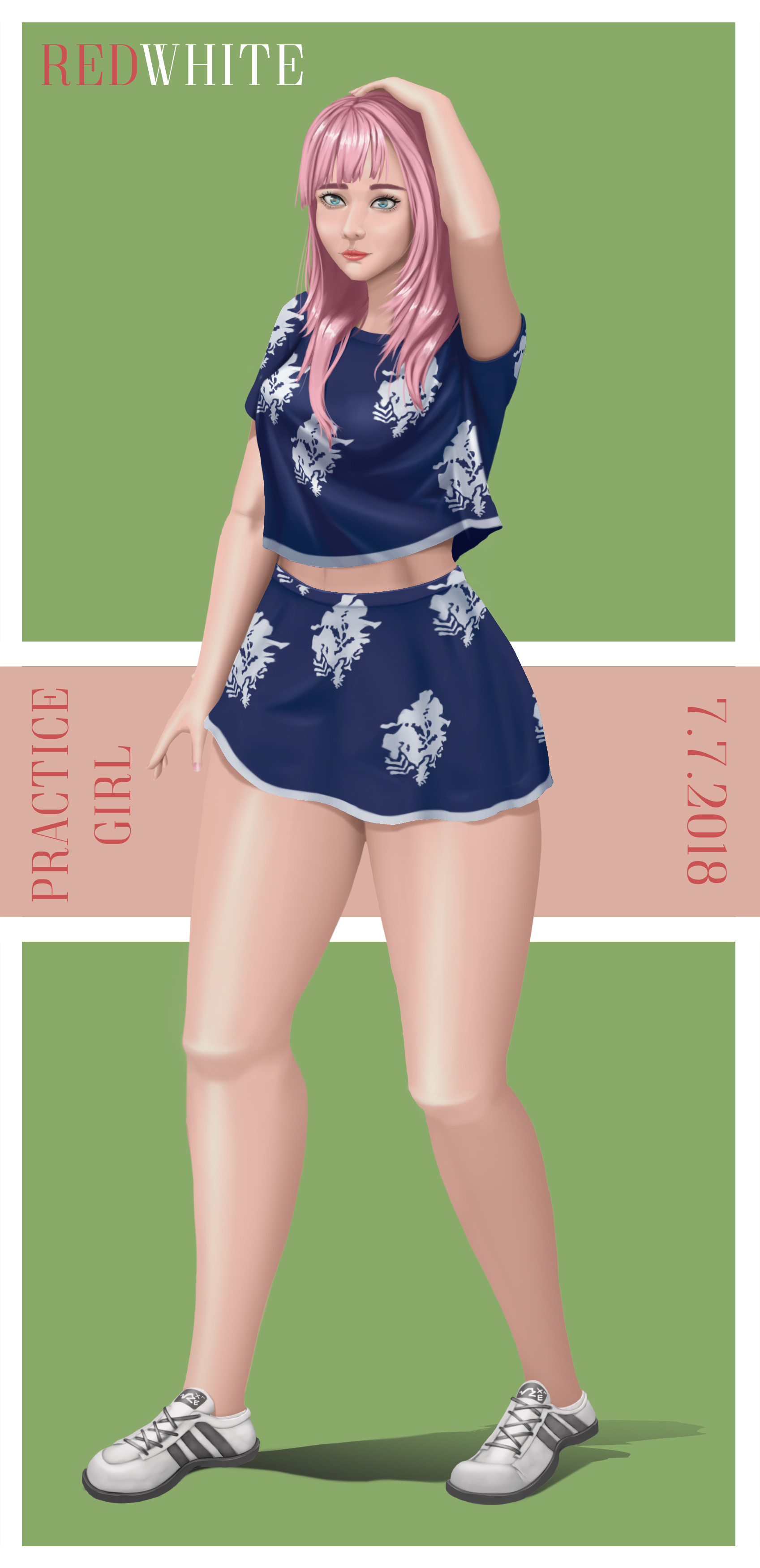 Andy Dylan - Render practice - female