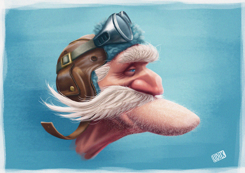 Udi Kalmanovitz - Old pilot