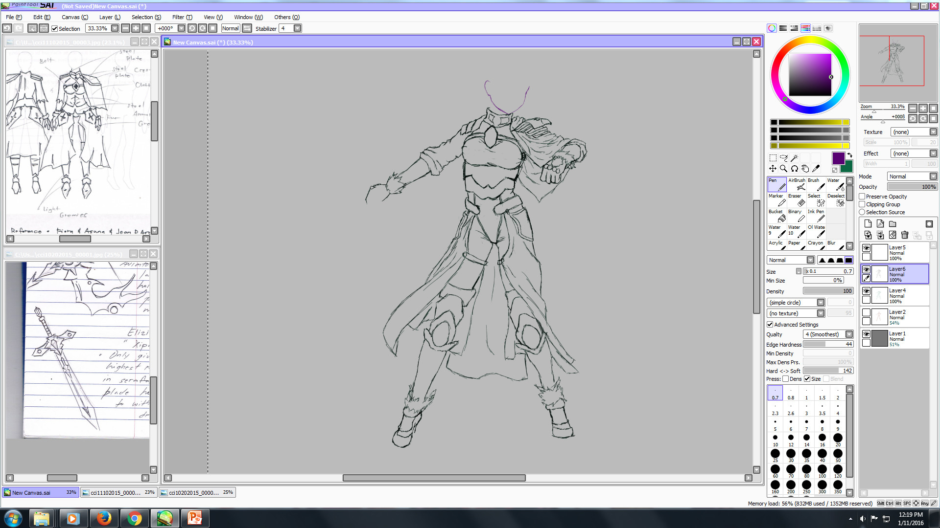 Arion Floyd Herrera - Elizia Xenovia - Character Concept