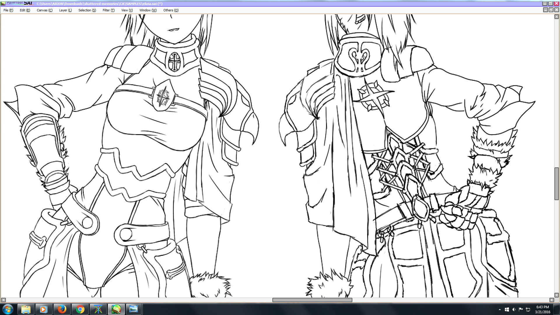 Arion Floyd Herrera - Elizia Xenovia - Character Concept