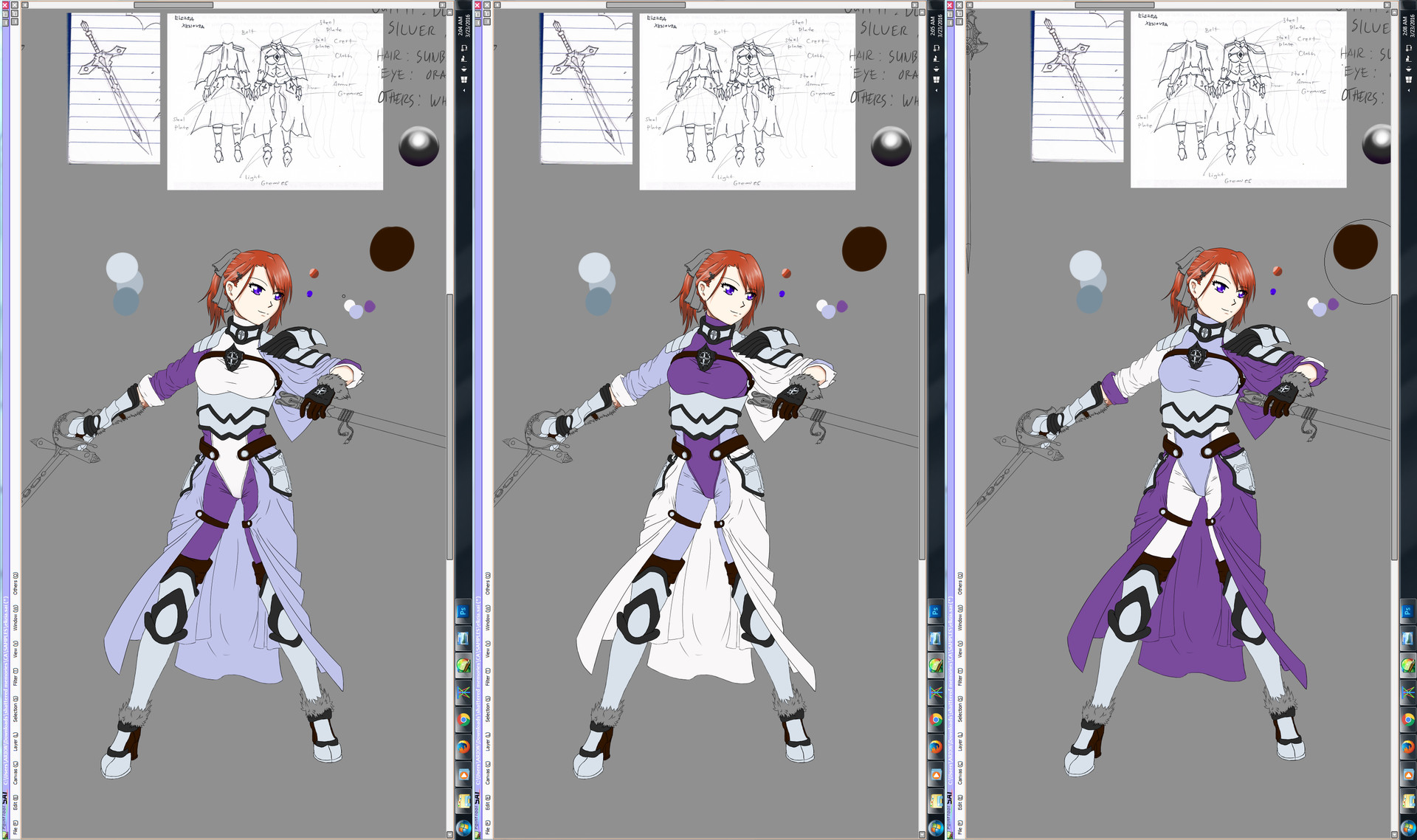 Arion Floyd Herrera - Elizia Xenovia - Character Concept