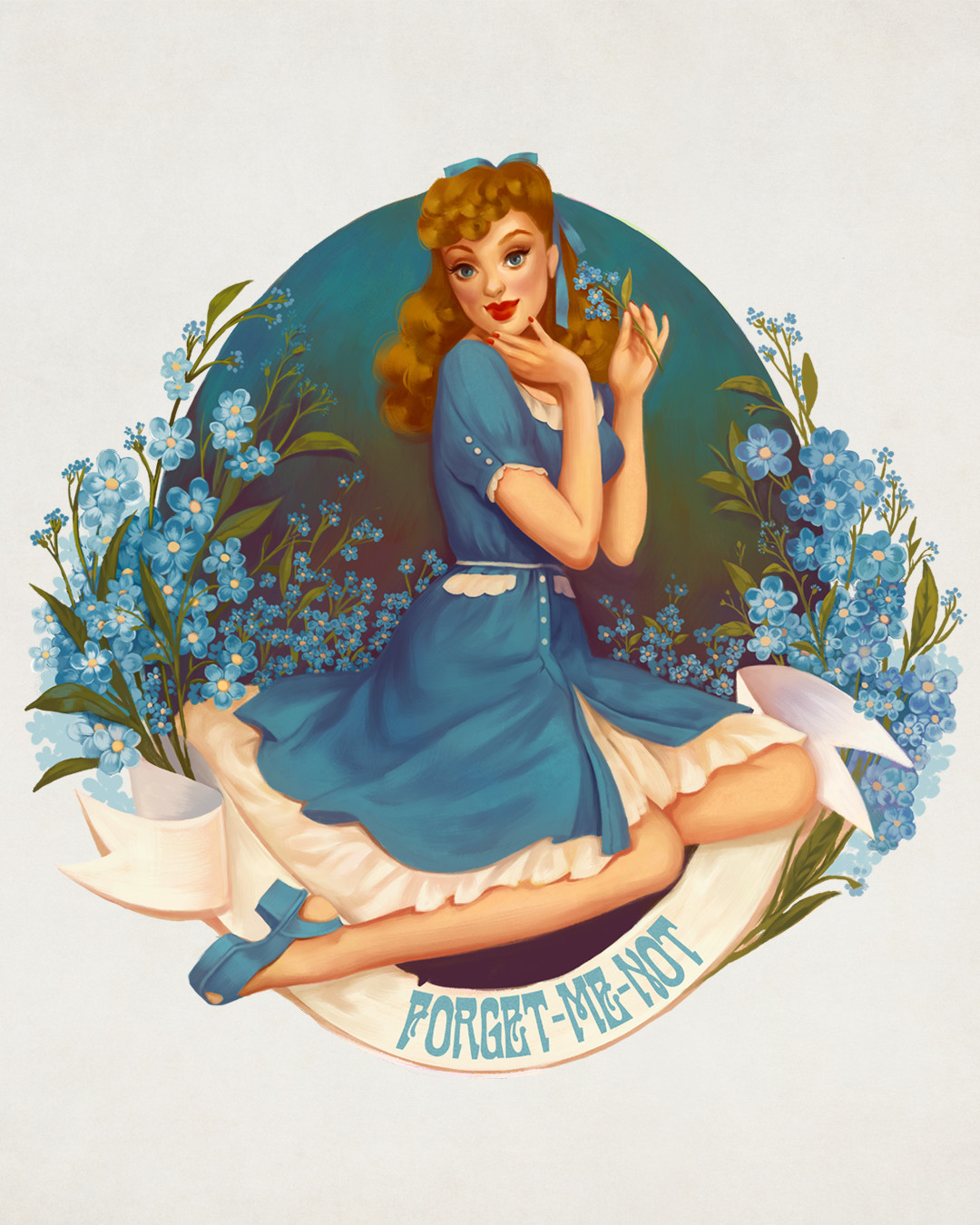 ArtStation - Forget-me-not